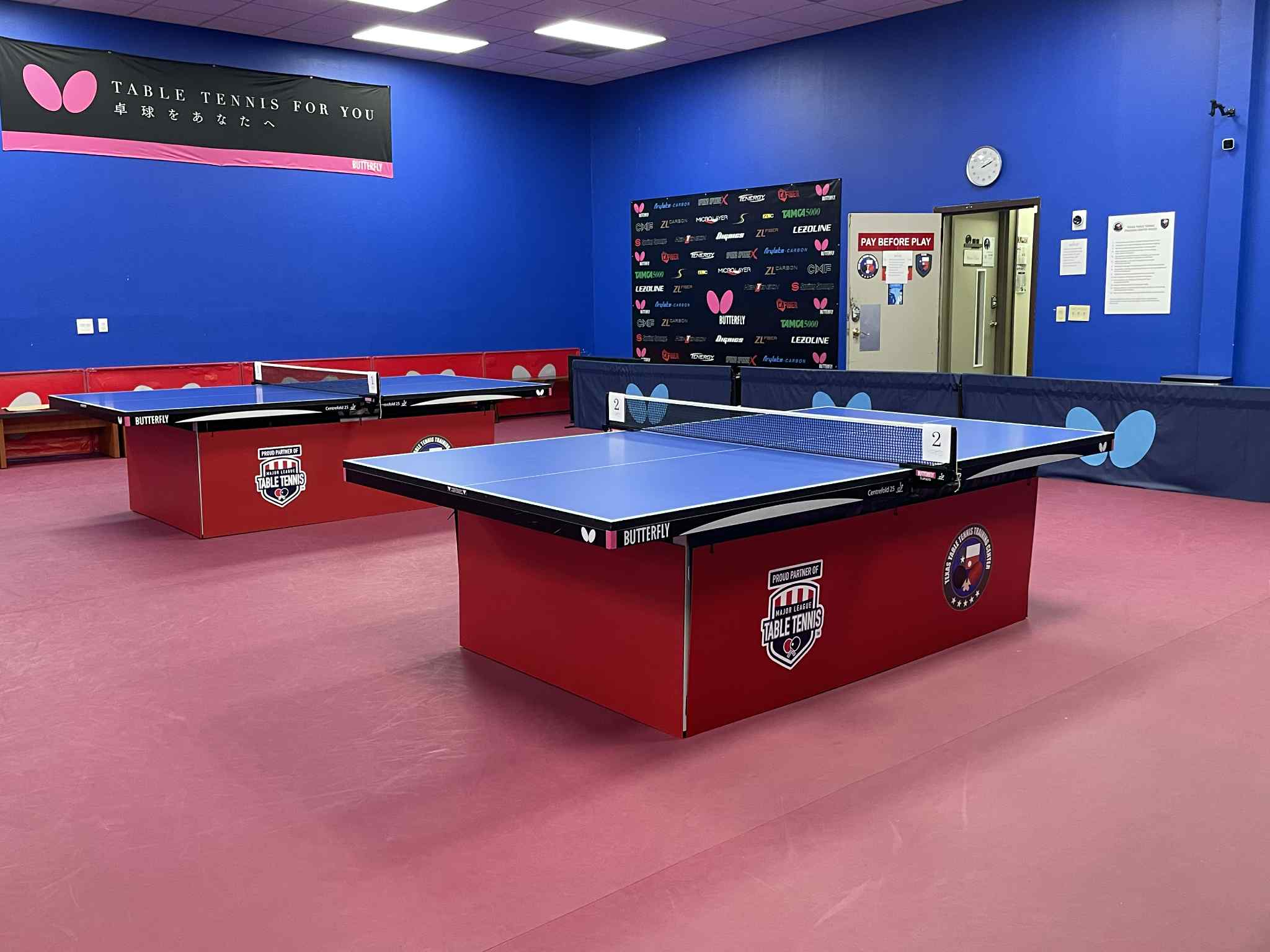 Texas Table Tennis Center - Premier Training Facility